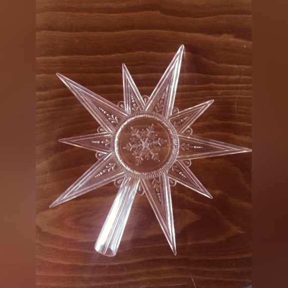 unknown | Holiday | Vintage Hallmark Christmas Star Tree Topper Elegant ...